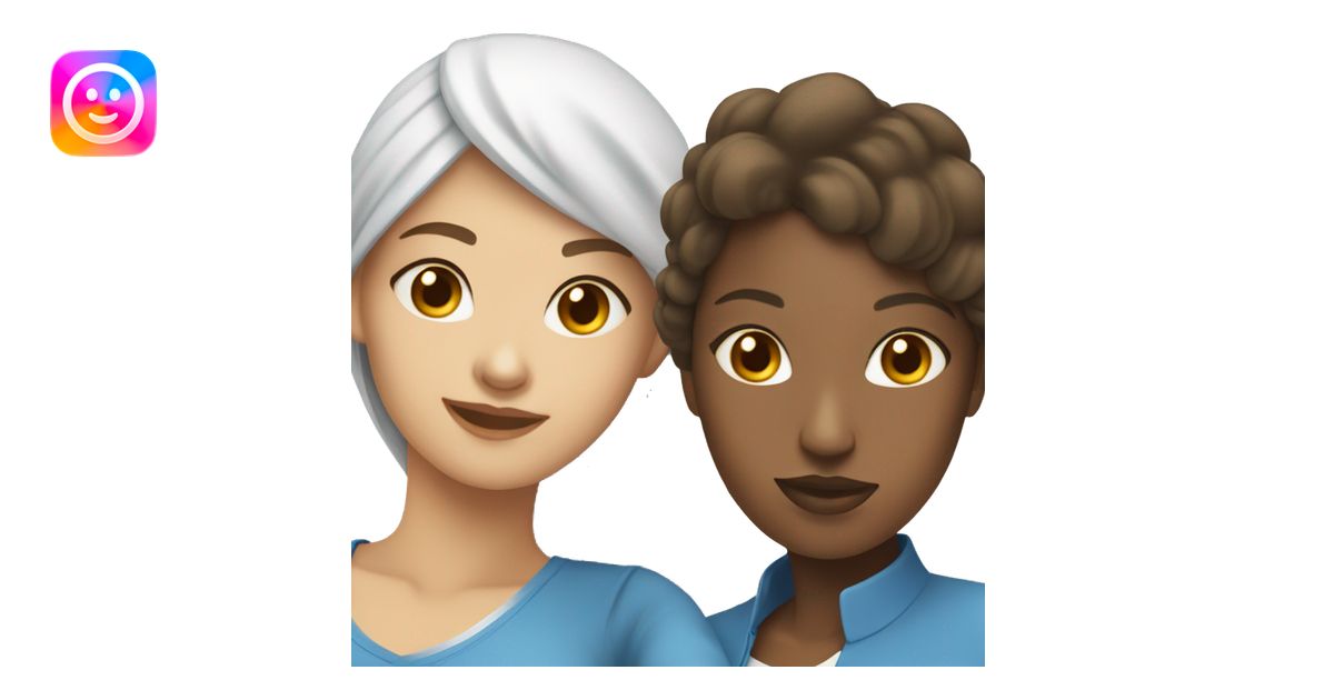 African woman taking selfie with Asian woman in modest clothes blue ...