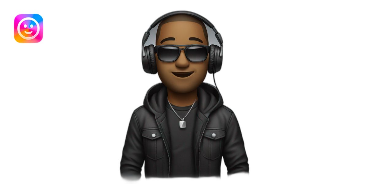 dj emoji | AI Emoji Generator