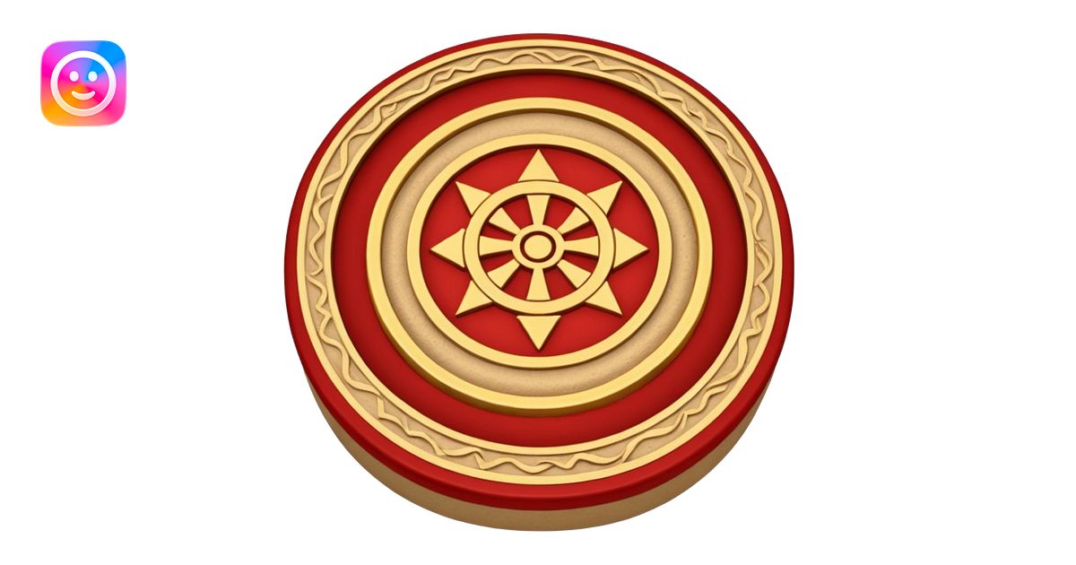 Create a circular casting sigil based off of the wizard101 balance ...