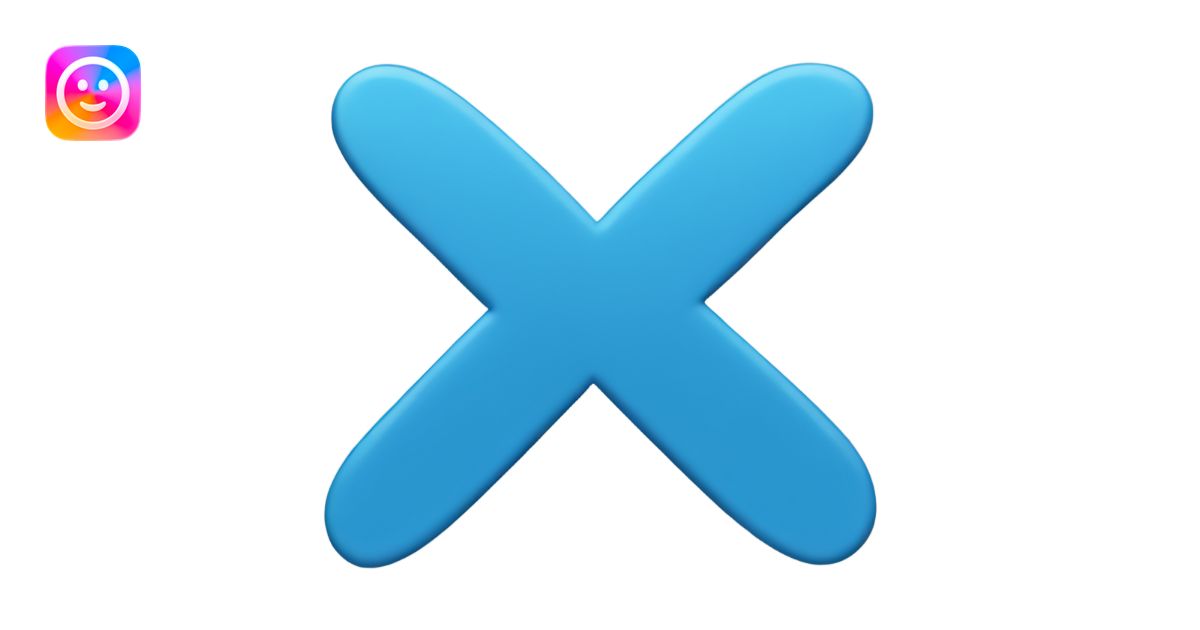 Blue check mark emoji | AI Emoji Generator