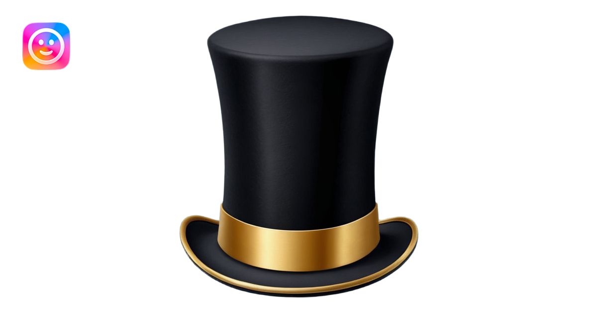 Top Hat: A formal hat often associated with performers, magicians, or ...
