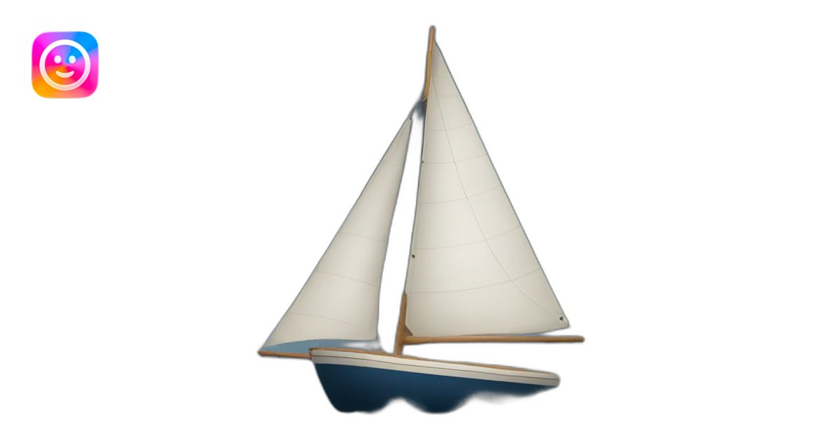 sailboat in storm emoji | AI Emoji Generator
