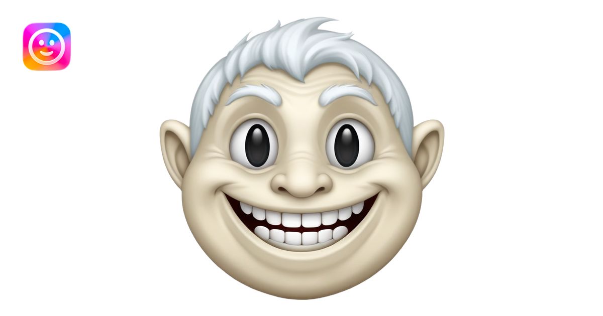 troll face emoji | AI Emoji Generator