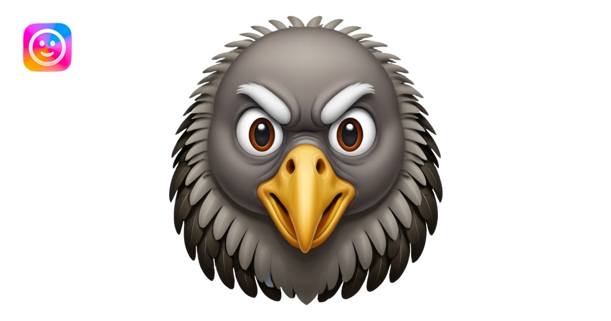 vulture - kind of menacing but in a funny comical way - can the vulture ...