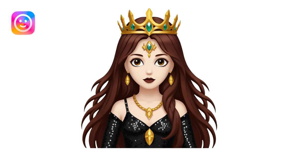 Libera, Goddess of Death from Gods and Goddesses with long dark auburn ...