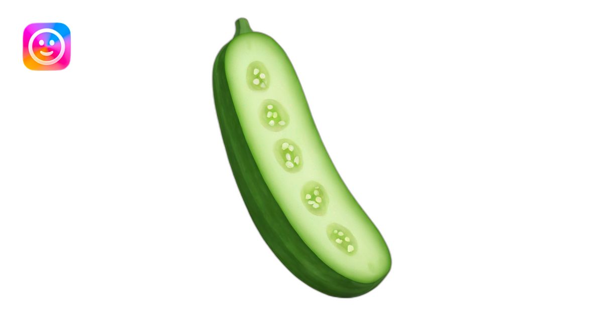 cucumber slice emoji | AI Emoji Generator