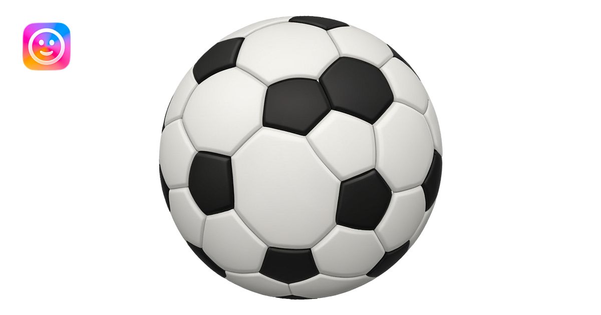 Well, the world looks like a soccer ball emoji | AI Emoji Generator
