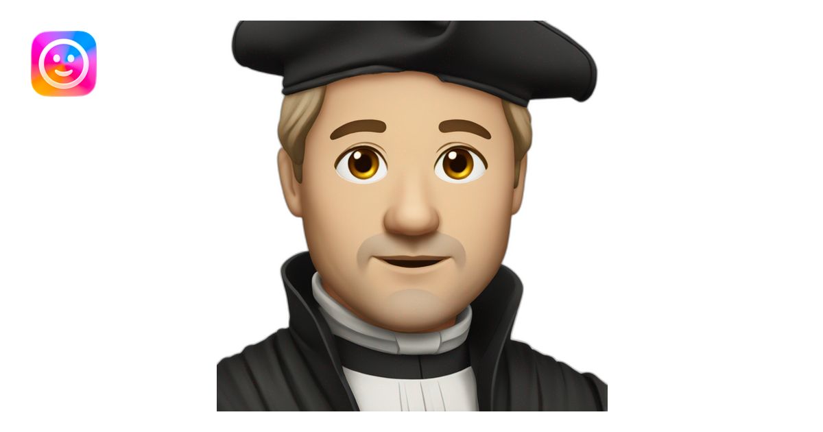 German martin luther emoji | AI Emoji Generator