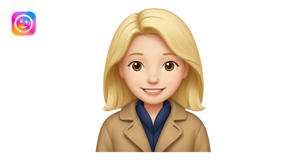Sweet Loose coat emoji | AI Emoji Generator