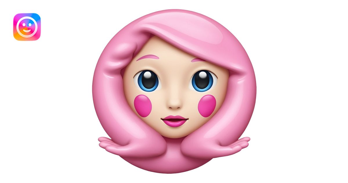 Pink body base emoji | AI Emoji Generator