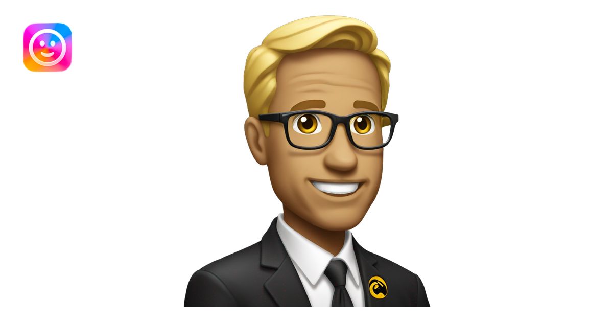 Smart Iowa hawkeyes emoji | AI Emoji Generator