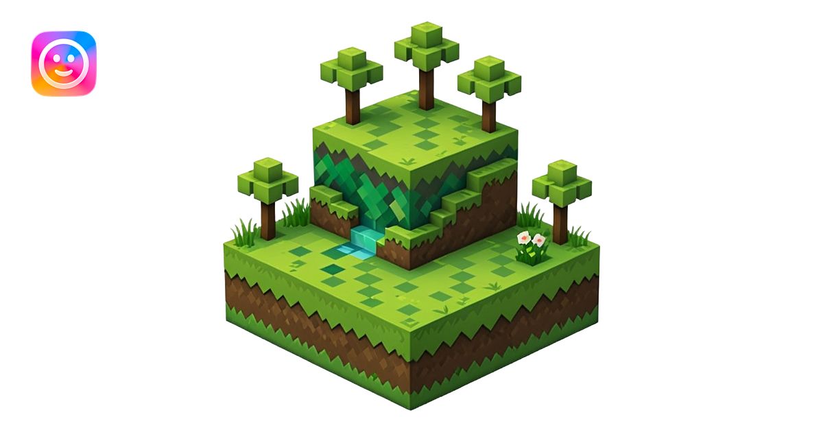 Minecraft icon emoji | AI Emoji Generator