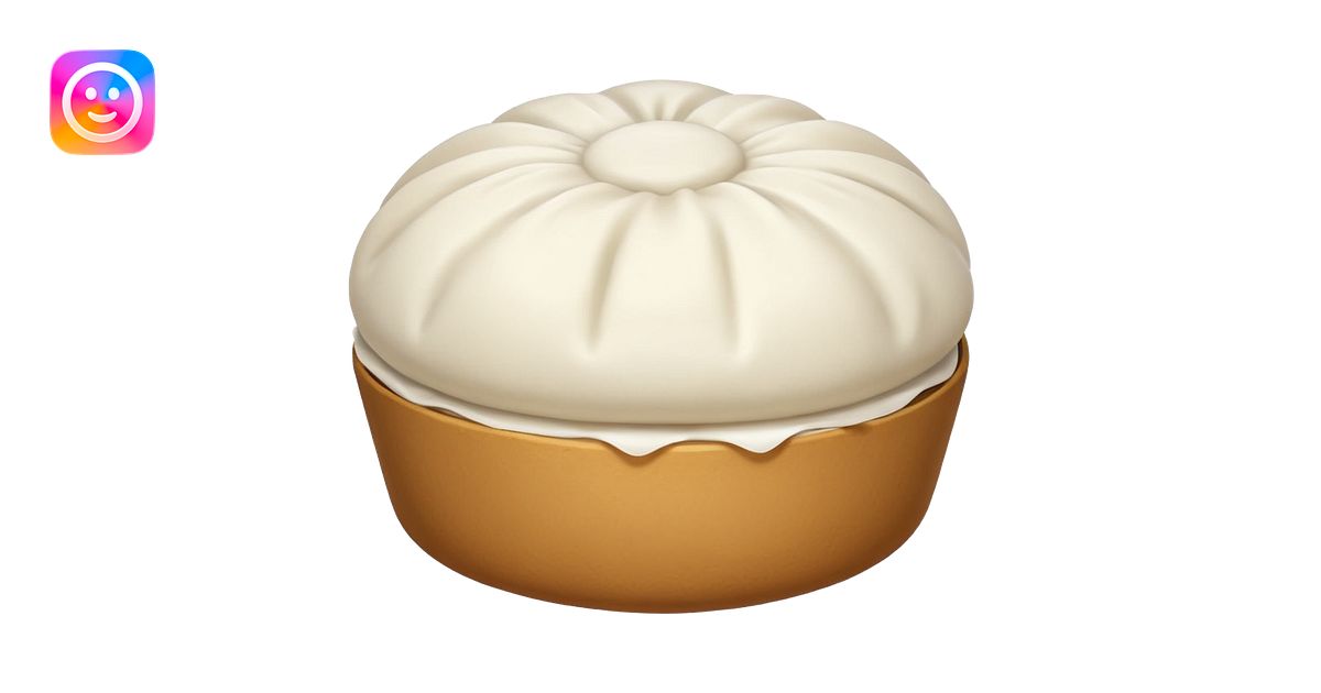 one NORMAL steamed bun WITH NO FACE!!! just a NORMAL STEAMED BUN!!! NO ...