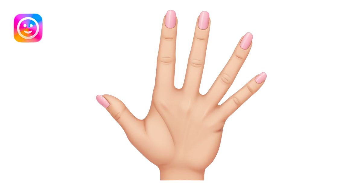 the pinky, middle finger, and thumb are extended, while the index and ...
