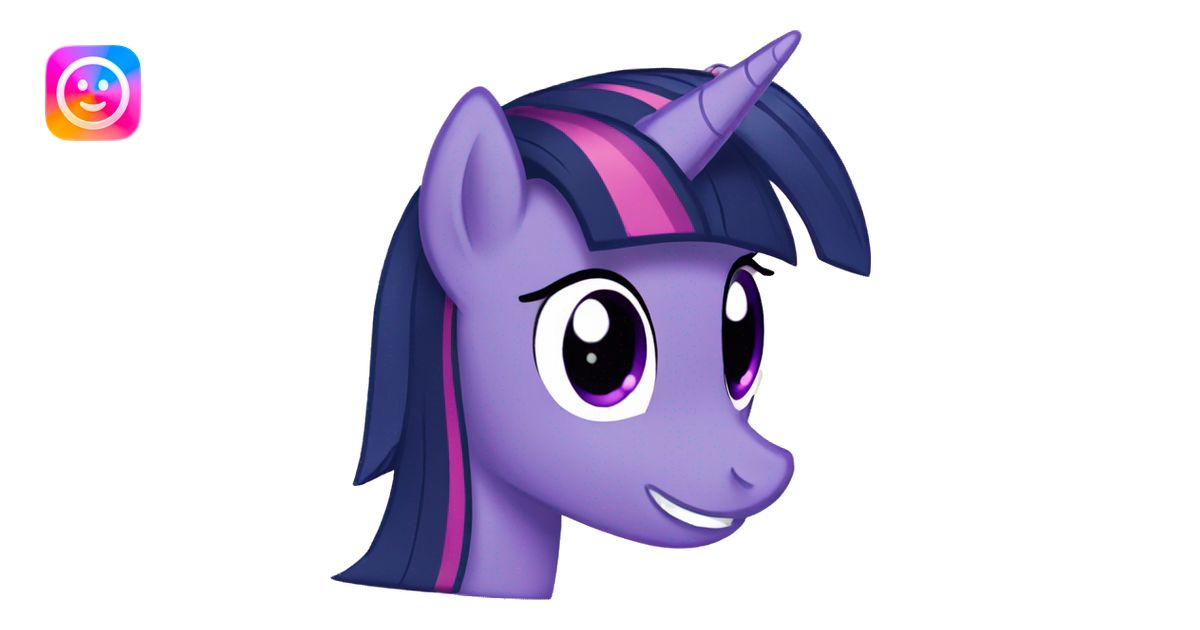 twilight sparkle emoji | AI Emoji Generator