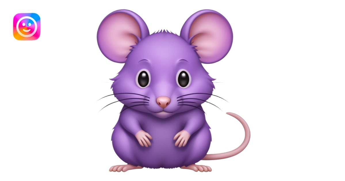 purple rat emoji | AI Emoji Generator