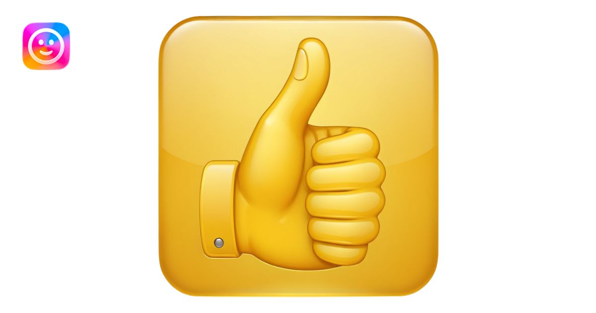thumbs up emoji emoji | AI Emoji Generator