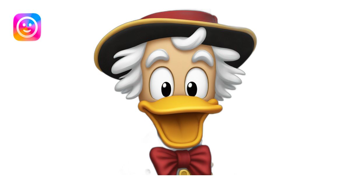 Scrooge McDuck emoji | AI Emoji Generator