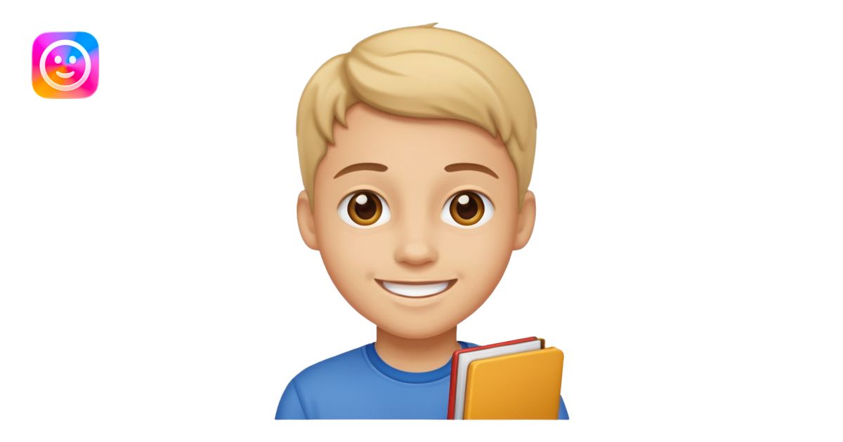 Student student emoji | AI Emoji Generator