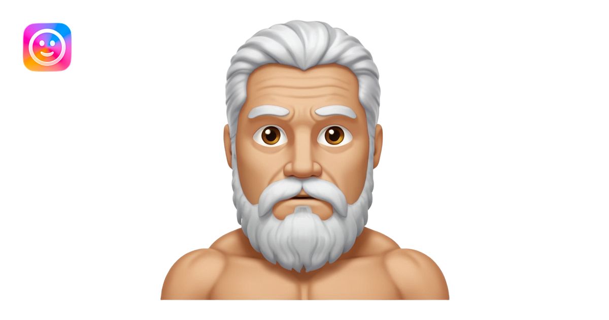 Zeus Greece ancient emoji | AI Emoji Generator