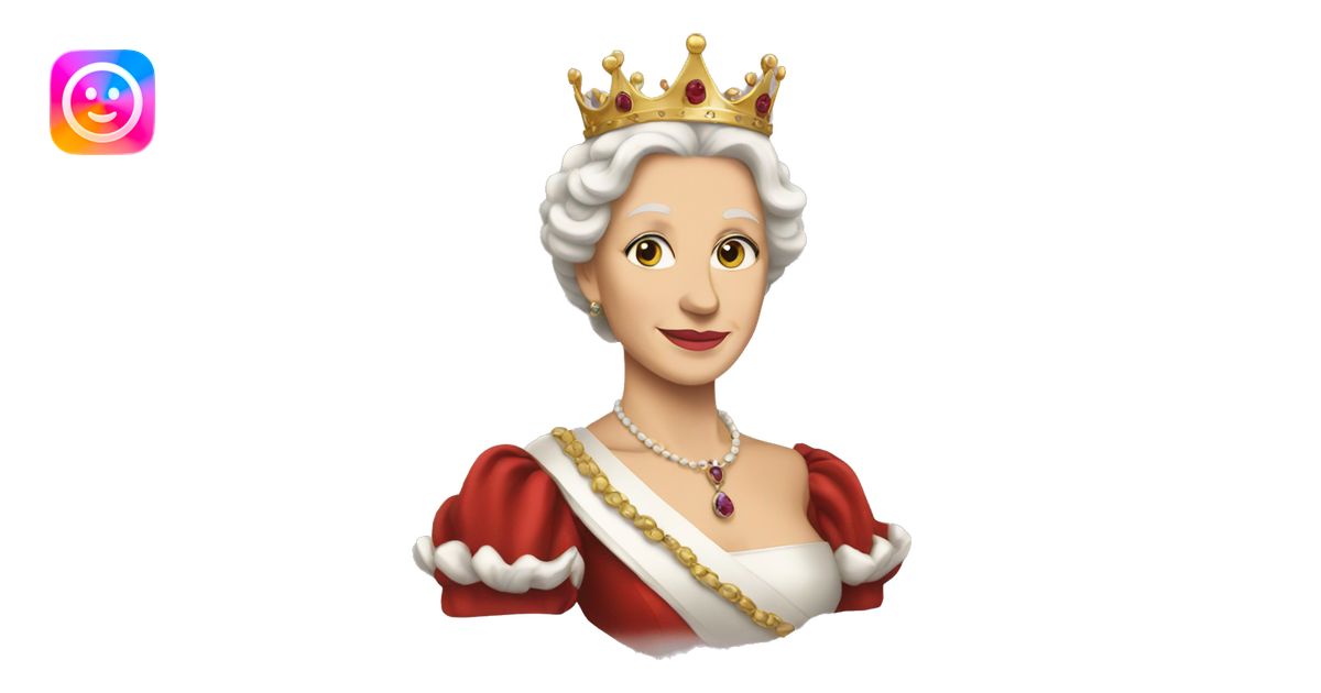 queen ENGLAND emoji | AI Emoji Generator