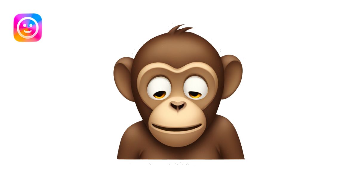 monkey tired emoji | AI Emoji Generator