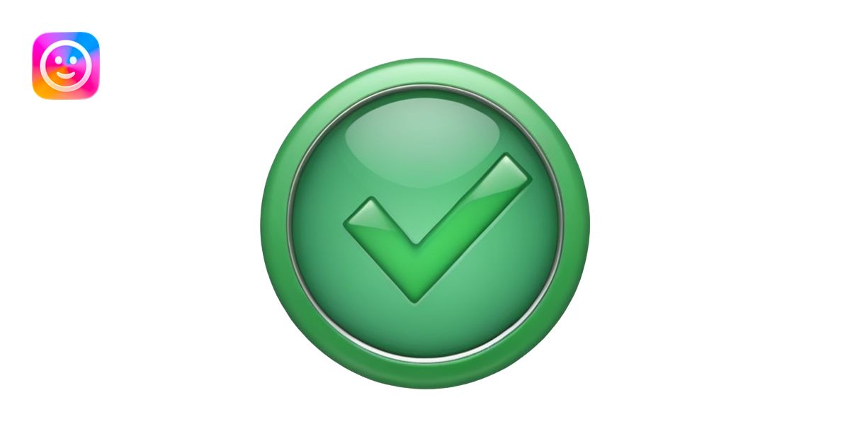 Verify emoji emoji | AI Emoji Generator