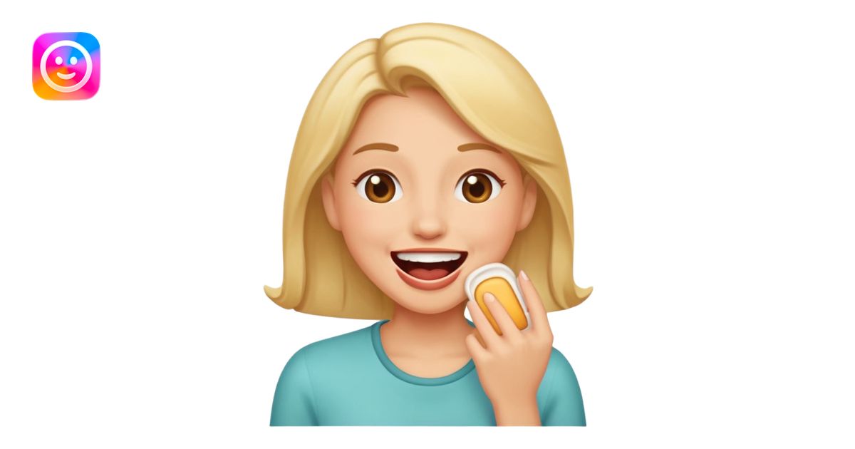 woman burping emoji | AI Emoji Generator