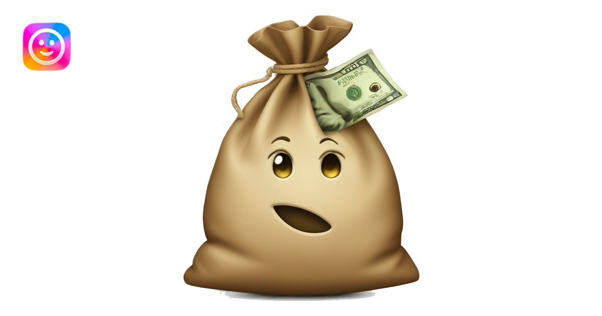 MONEY BAG emoji | AI Emoji Generator