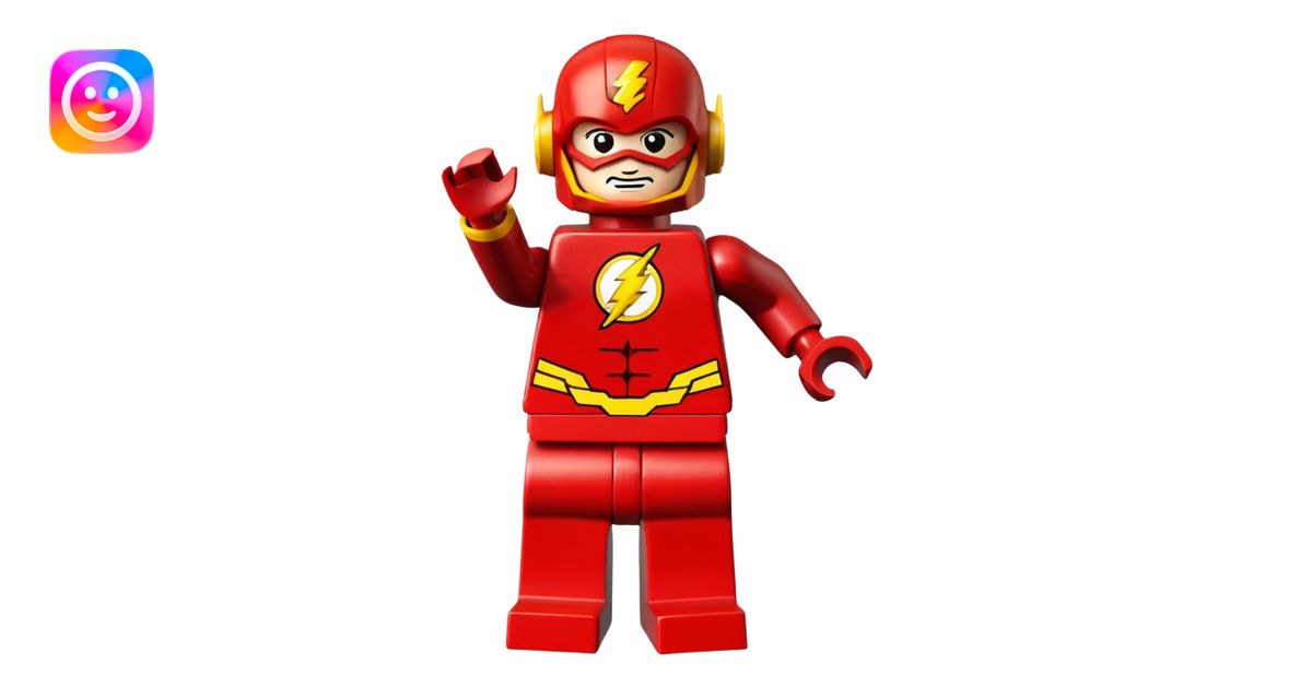 flash lego character emoji | AI Emoji Generator