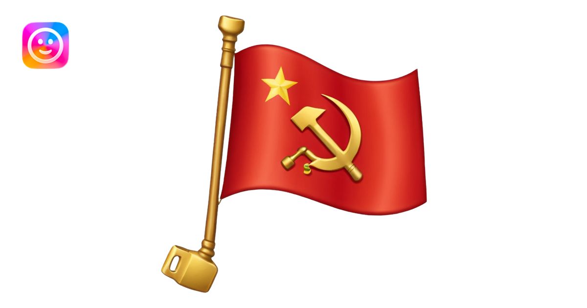 Communism flag emoji | AI Emoji Generator