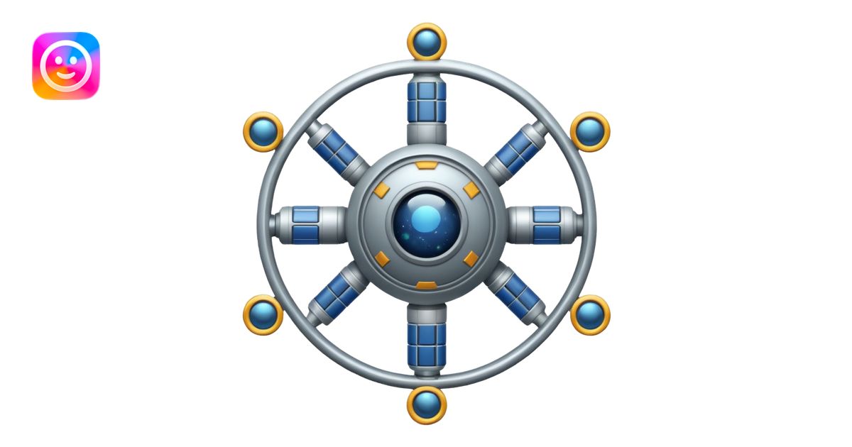 space station emoji | AI Emoji Generator