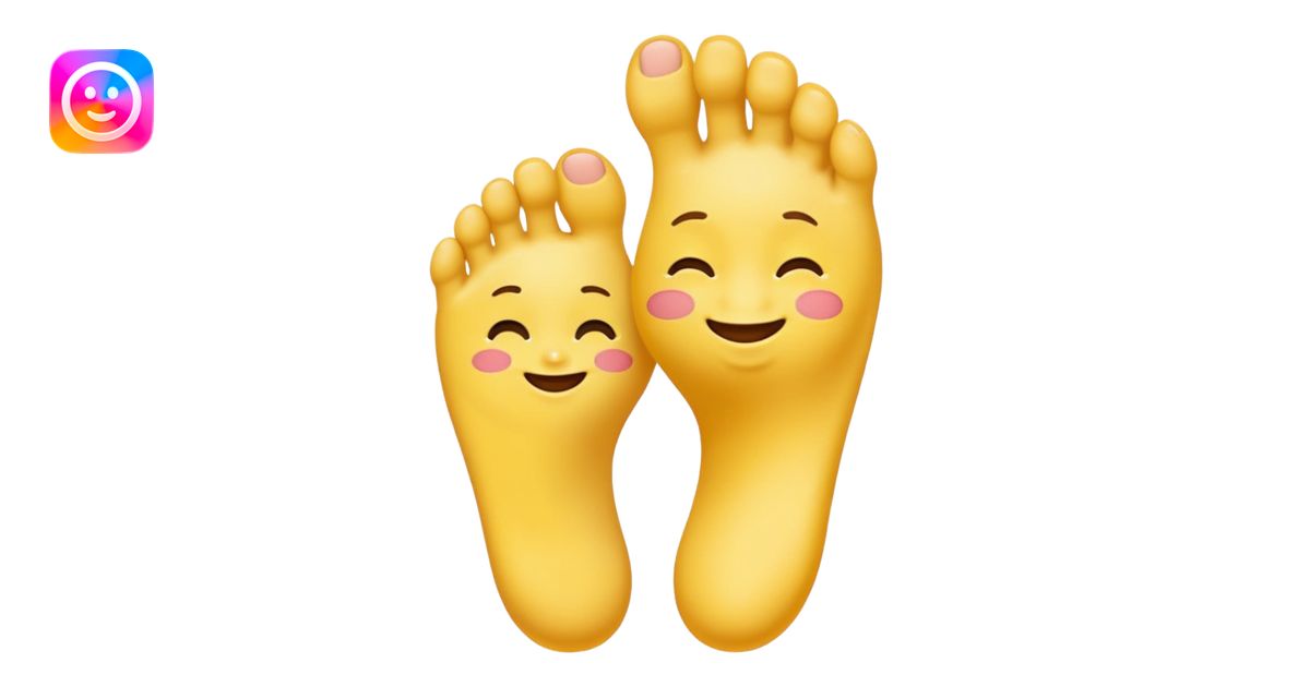 yellow emoji smelling foot emoji | AI Emoji Generator