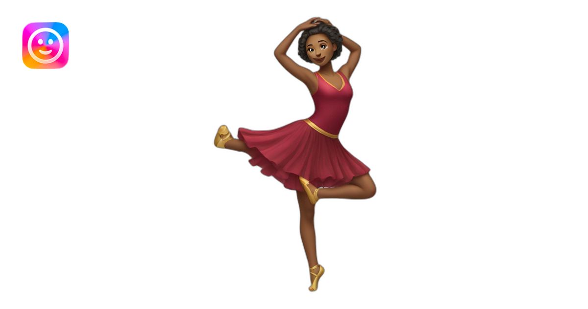 dancer woman full body emoji | AI Emoji Generator