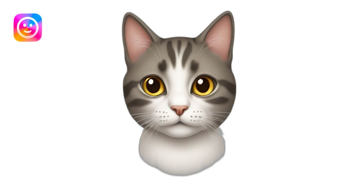 My darling cat emoji | AI Emoji Generator