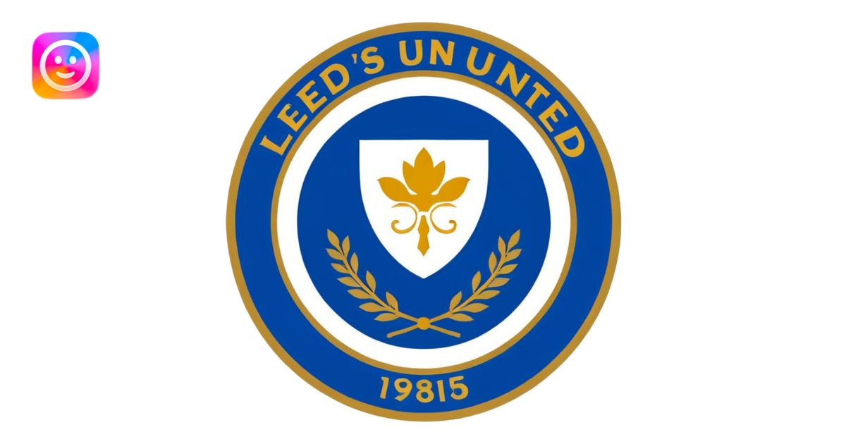 Leeds united badge emoji | AI Emoji Generator