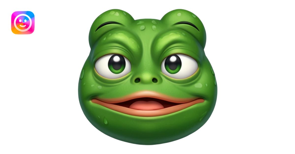 pepe the frog crying alone emoji | AI Emoji Generator