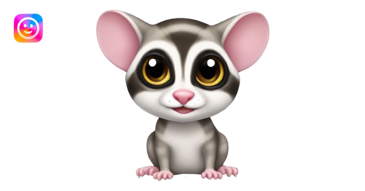 Sugar glider emoji | AI Emoji Generator