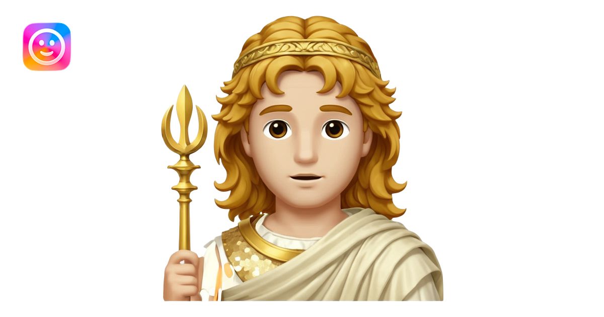 Mercury, Messager of the Gods from Roman Deities with long golden brown ...