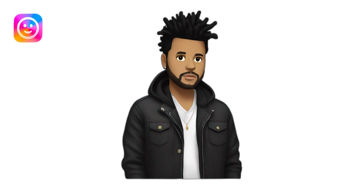 The weeknd emoji | AI Emoji Generator