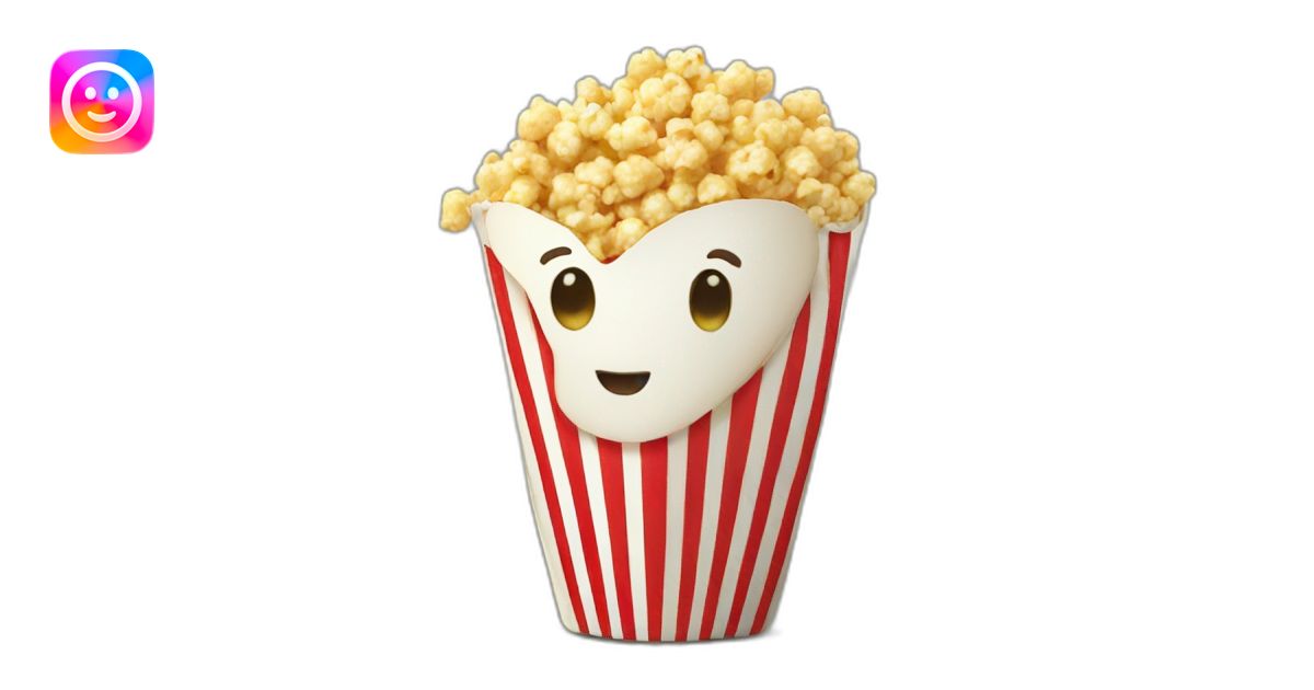 Popcorn emoji | AI Emoji Generator