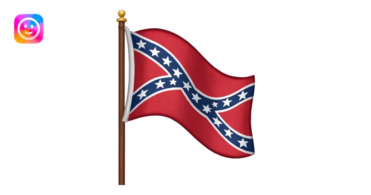 Confederate flag emoji | AI Emoji Generator