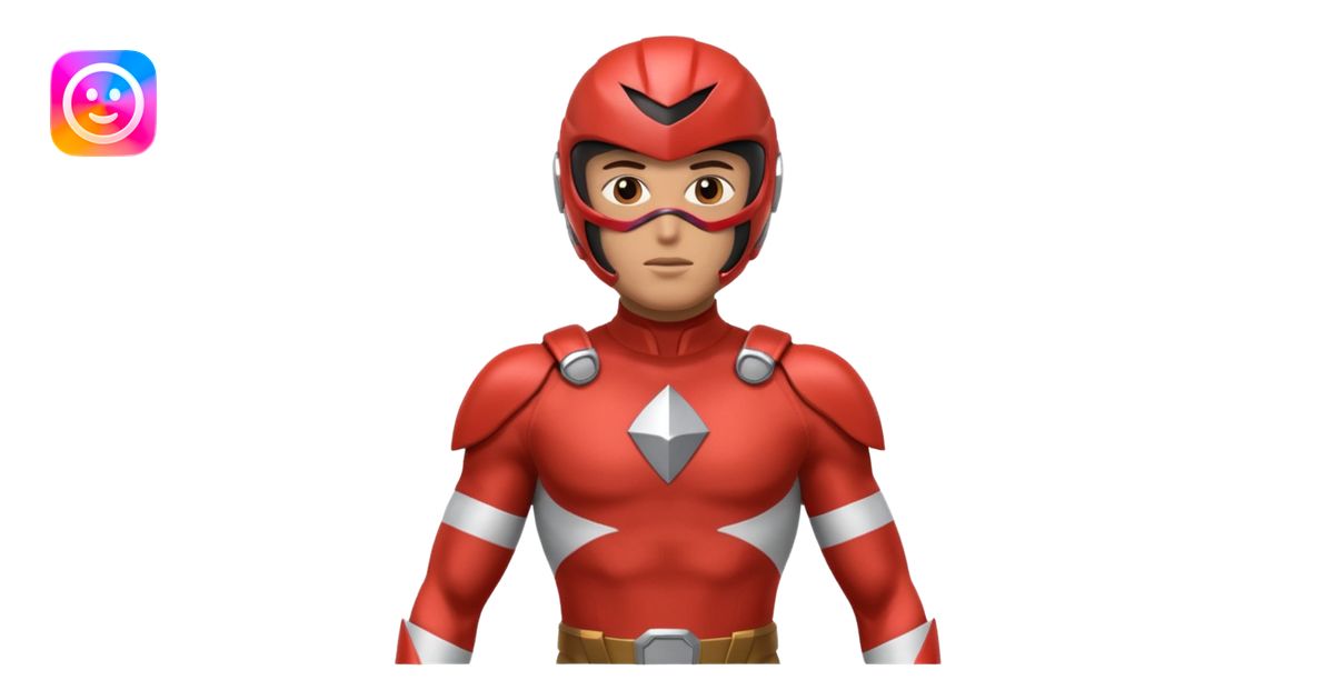 brown power ranger emoji emoji | AI Emoji Generator