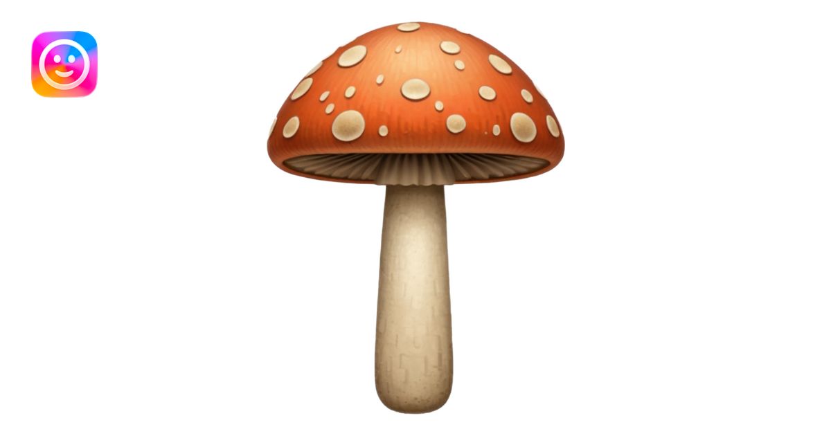 mushroom emoji | AI Emoji Generator