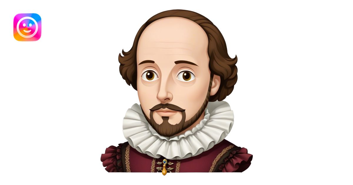 Cinematic Realistic portrait of William Shakespeare, depicted as an ...