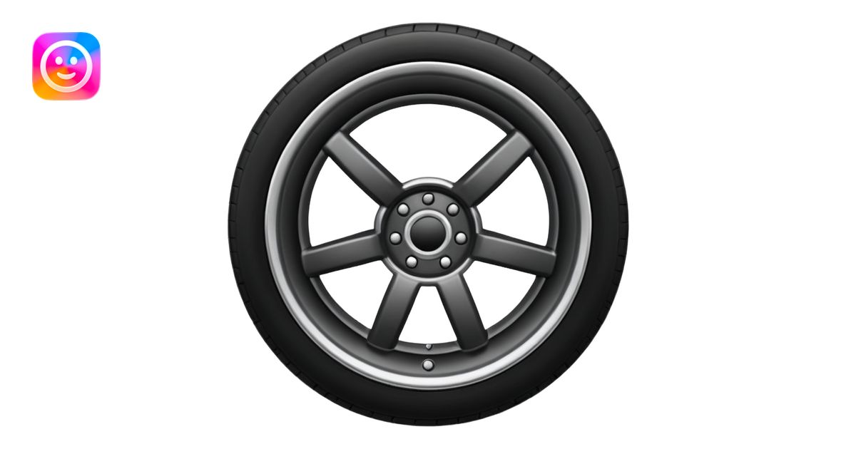 car wheel emoji | AI Emoji Generator