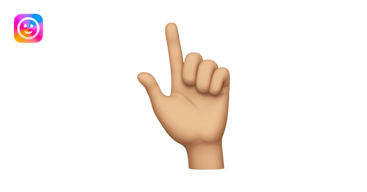 make me a L shaped hand emoji | AI Emoji Generator