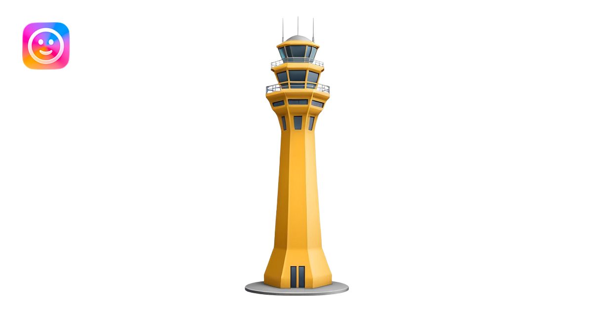 air traffic control tower emoji | AI Emoji Generator