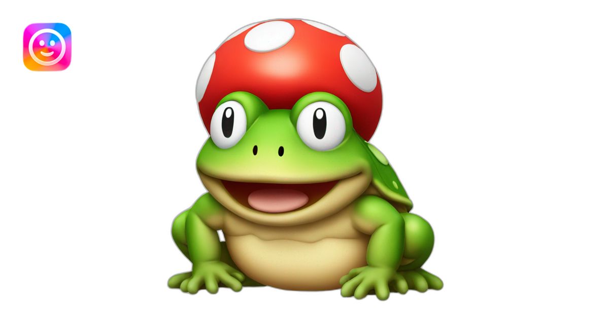 toad super mario emoji | AI Emoji Generator