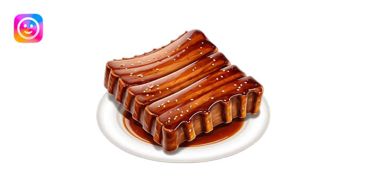 Pork ribs emoji emoji | AI Emoji Generator